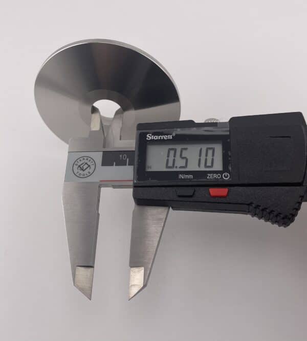 Arbor Bench Grinding Washers 2-3/8″ OD x 1/2″ ID – Stainless Steel CNC ...